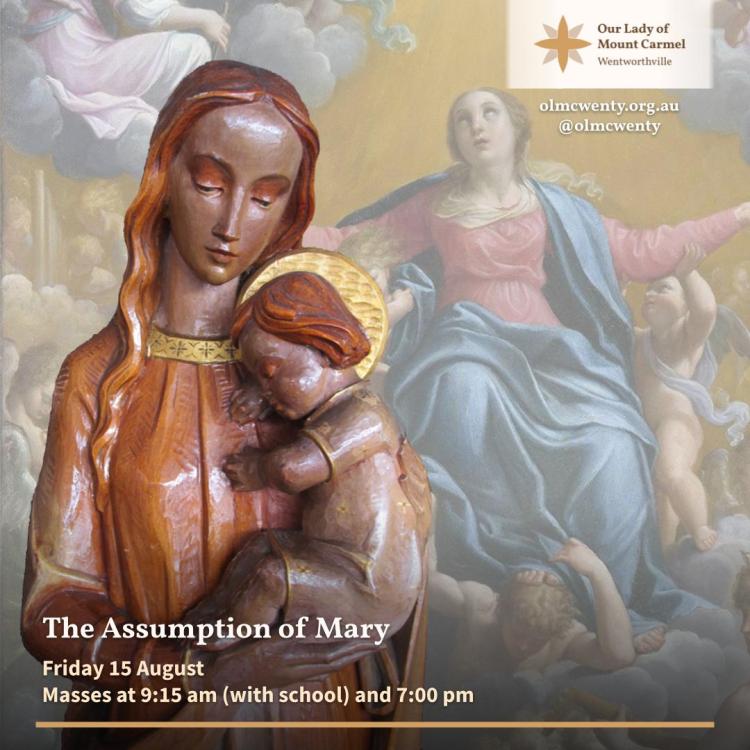 Mass Times for the Assumption of Mary in 2025 – Our Lady of Mount ...